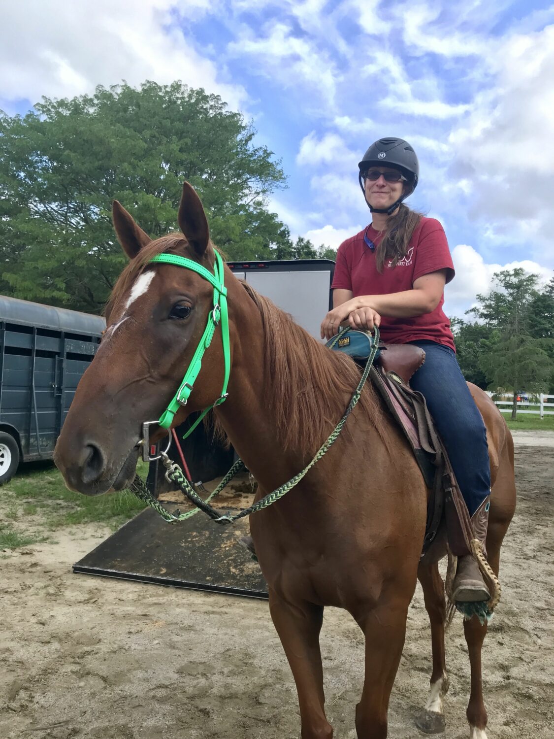 The First Show With An OTTB: Tips to Prepare You & Your Horse For the ...